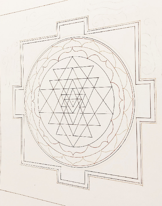 Sri Yantra :: Sacred Art of Geometry and Mandala Drawing